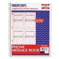 Rediform, RED50726, Alert Labels WYWO Telephone Message Book, 1 Each ...