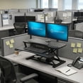 VERSADESK® Electric Height Adjustable Home Office Desk Converter, 40"x ...