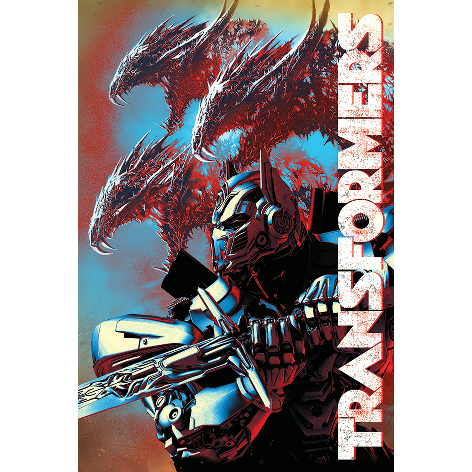 Transformers Age Of Extinction Optimus Prime Poster
