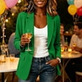 AKOEE Business Casual Outfits Women Long Sleeve Blazer Suit Jacket with ...