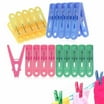 72 Pc Clothes Pins Pegs Plastic Clothespins Laundry Spring Clips Hangs ...