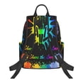 14.7in Share The Lo-ve Backpack Lightweight Bookbag Travel Laptop Bag ...