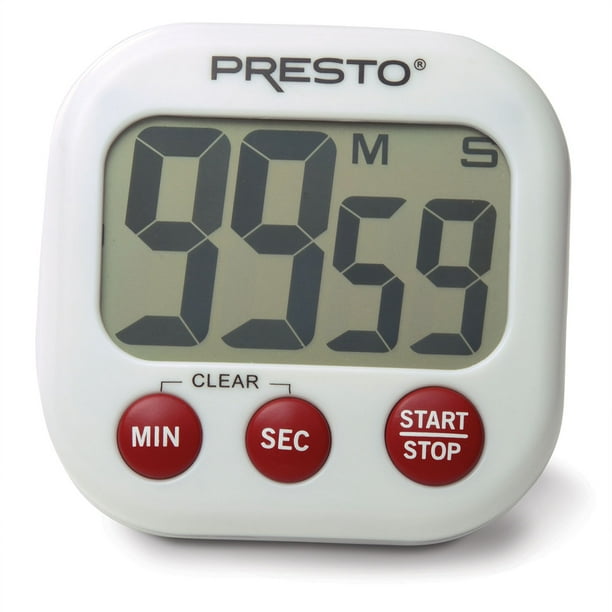 Presto 04214 Electronic Big Digital Timer - Walmart.com - Walmart.com Presto 04214 Electronic Big Digital Timer - Walmart.com - Walmart.com