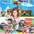 Disney Up Plates Tableware Balloons Party Supplies Cake Topper Banner ...