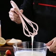 Ludlz Manual Solid Silicone Egg Beater Flour Cream Whisk Mixer Kitchen ...