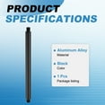 Uxcell 4" Metal Extension Rod, 1/4"-20 Male to Male Thread 0.31 ...