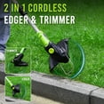 Steelite 21V Max Cordless String Trimmer with Bump Feed, Battery ...