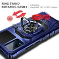 For Blu View Speed 5G B1550VL Robotic Ring Kickstand Phone Case ...