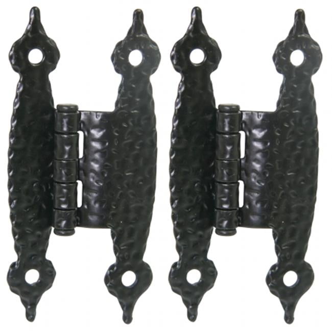 3-.50in. Black Designers Edge Offset H Hinge - Walmart.com