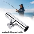 Adjustable Boats Fishing Rod Holder With Secure Clamp Design Poles ...