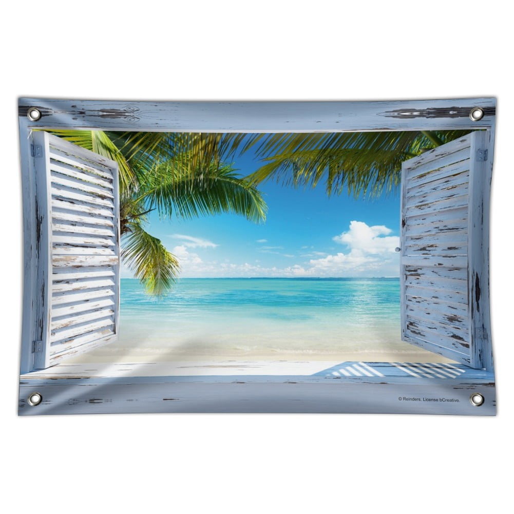 Office With Beach View
