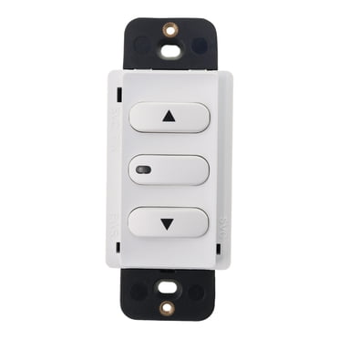 Leviton IllumaTech Slide Dimmer, Single Pole, LED 0-10V, 120V/277V ...