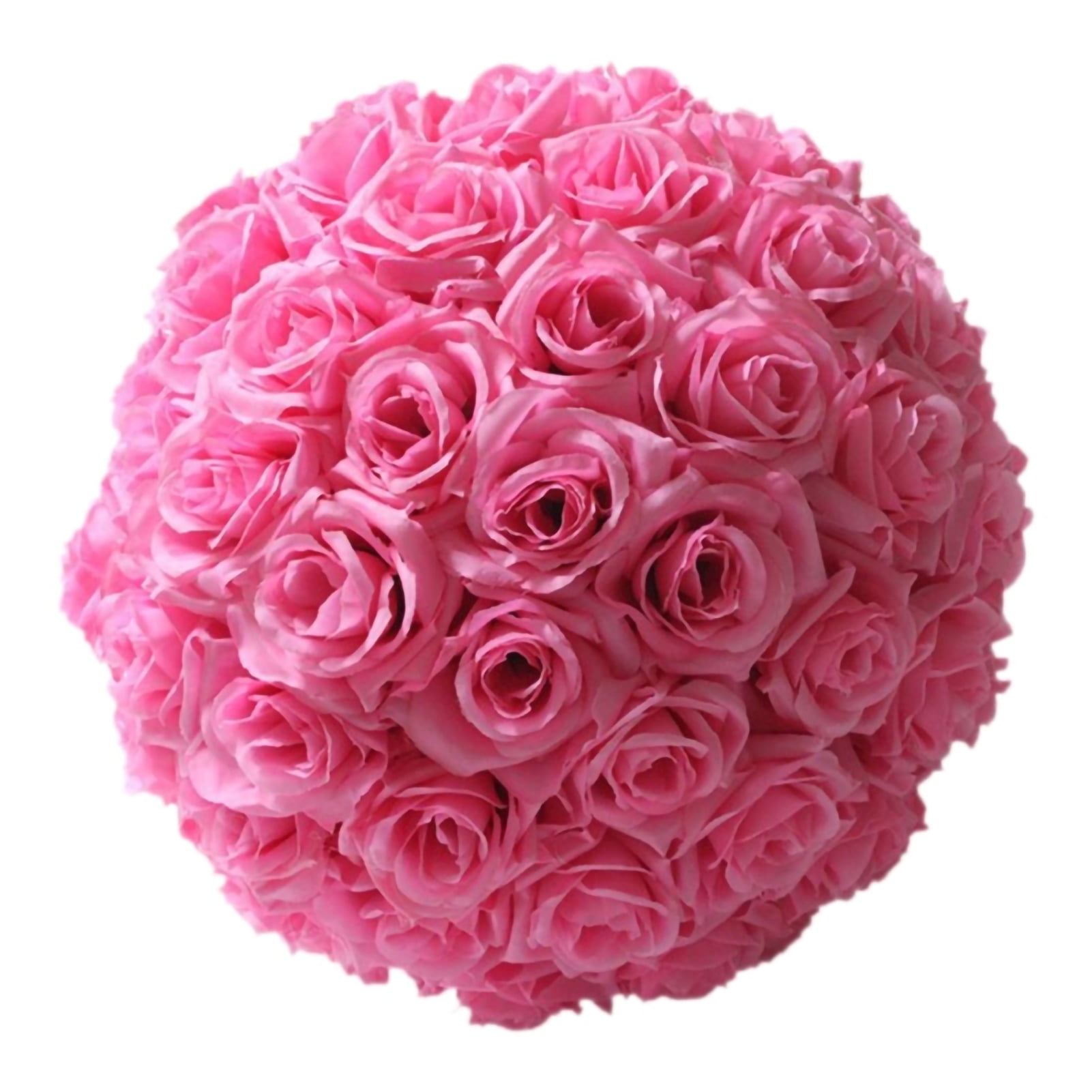 FaLX Rose Flower Balls Romantic Realistic Rose Blossoms Plastic Rose ...
