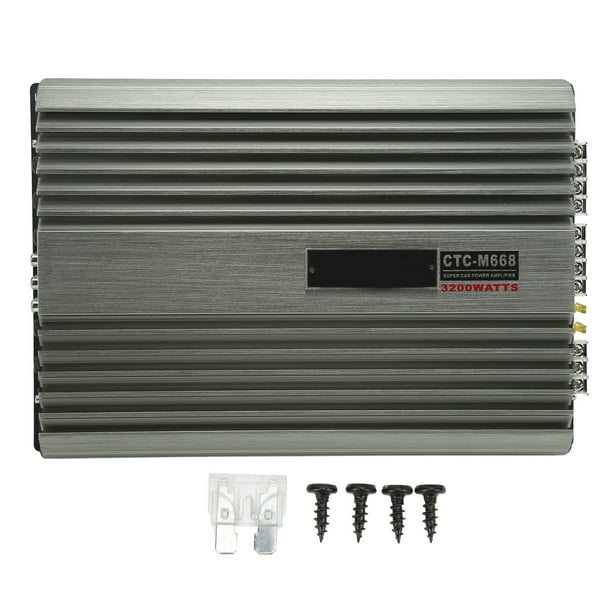 Oubit Car Amplifier,3200W Car Amplifier Metal Car Audio Amplifier Car ...