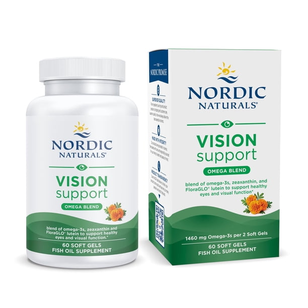Suplemento Nordic Naturals Omega Vision 60 cápsulas blandas | Bodega ...