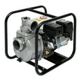 3-Inch Portable Gas Water Pump, 7.5 HP 4-Stroke 210cc Semi-Trash Pump ...
