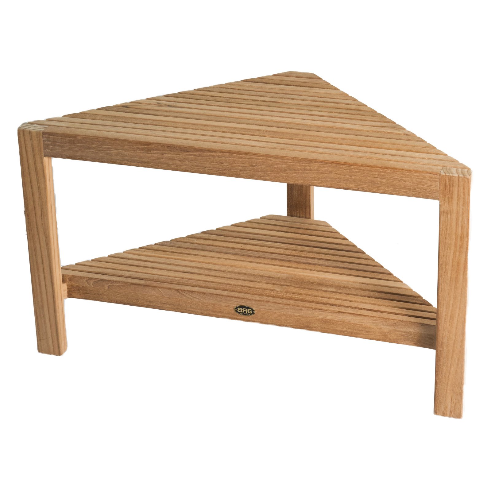 ARB Teak BEN558 Fiji Corner Bench with Shelf - 18 x 31.5 x 16 in ...