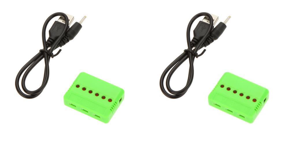 HobbyFlip 6 in 1 3.7v 1S Battery Charger Up To 6 x Batteries Compatible ...