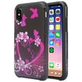 Sumaclife Protective Hybrid Design Case for Apple iPhone X Exact ...