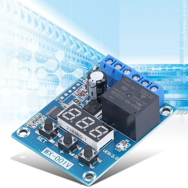 Module Voltage Detection Module Voltage Detection Digital Delay Relay Module with Multiple Modes ...