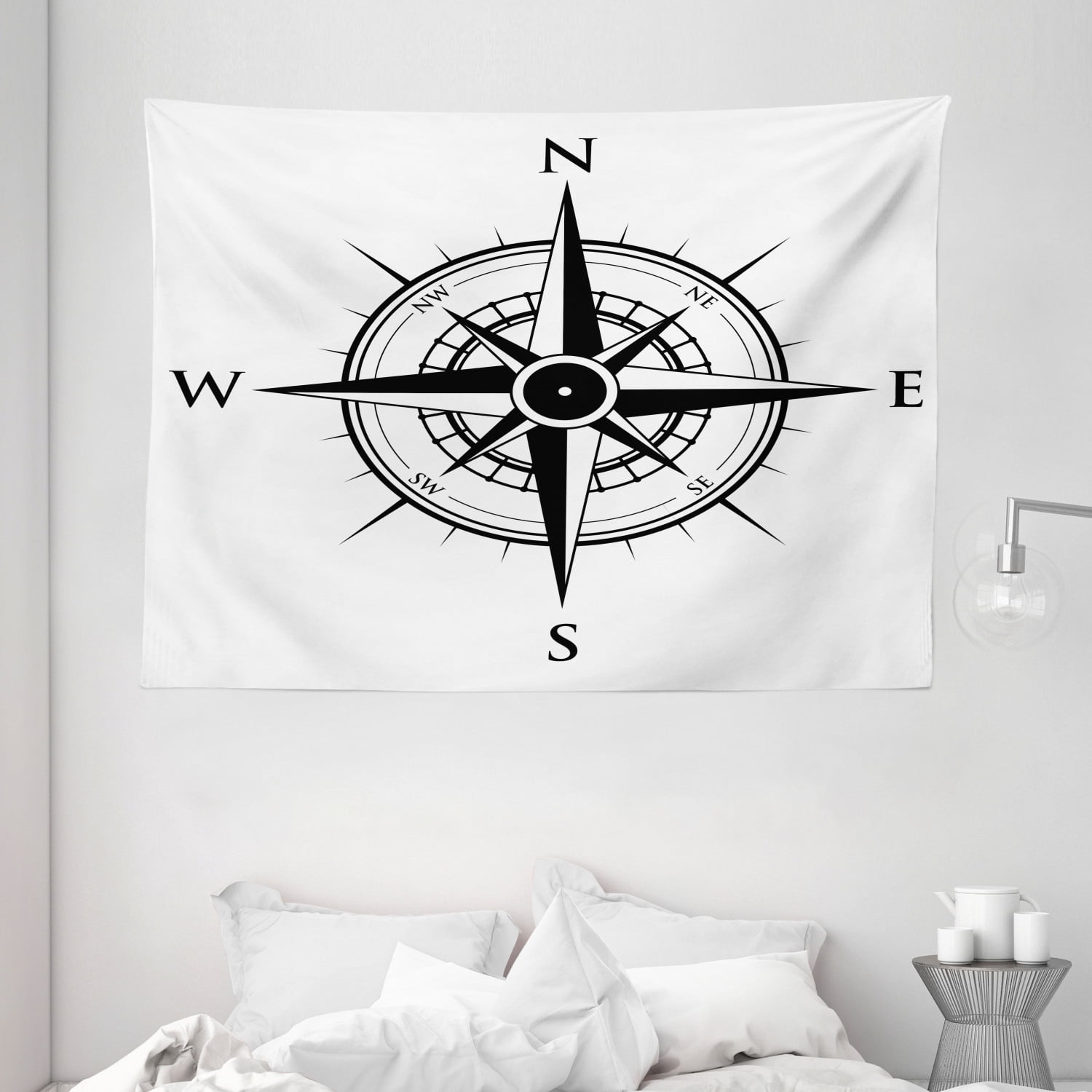 Compass Tapestry, Primitive Navigation Technology on the Sea Discovery ...