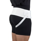 OTC Lightweight Single Hernia Support, Right Side, White, Small ...