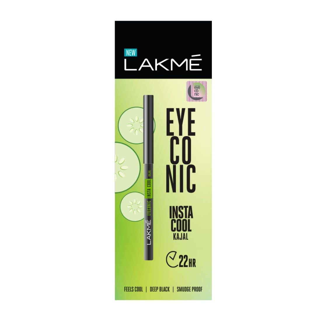 Click here for Lakmé Eyeconic Insta Cool Pencil  Glossy Kajal  Bl... prices