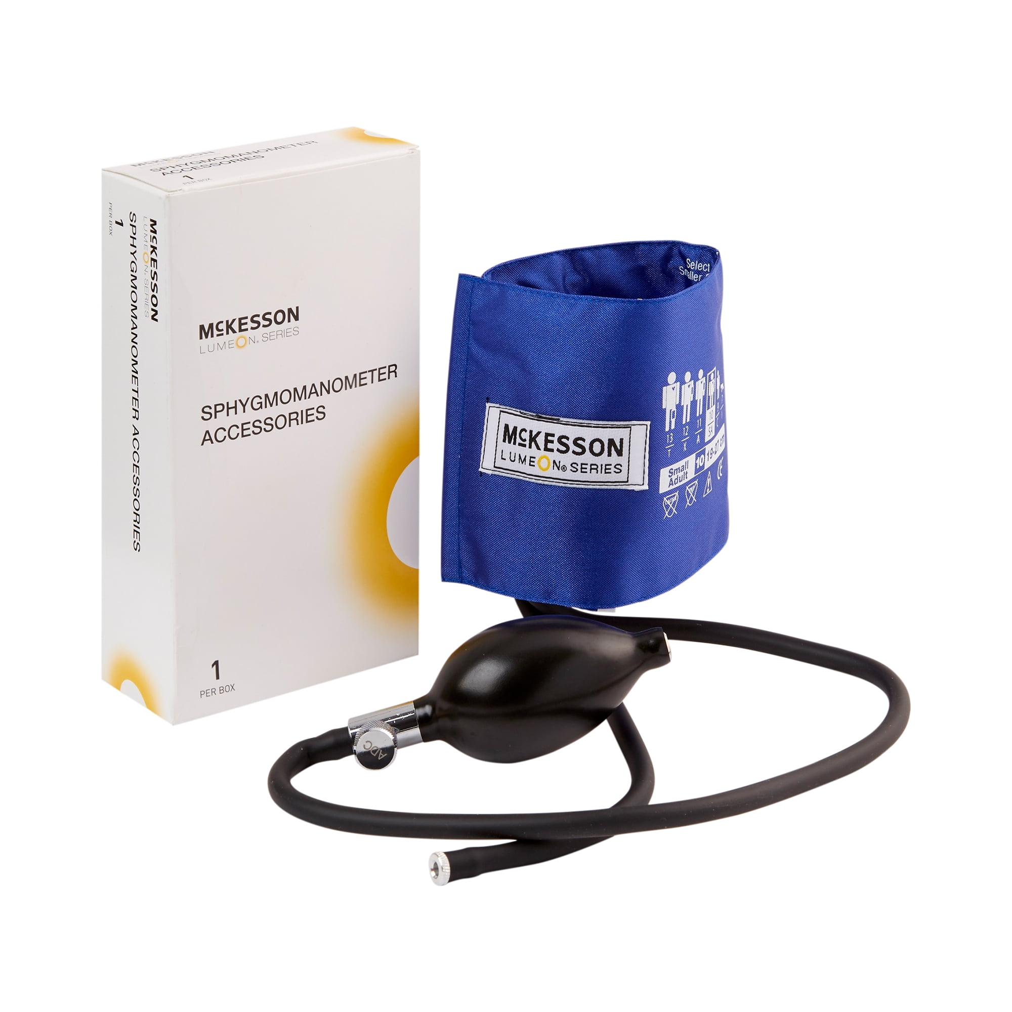 McKesson LUMEON Blood Pressure Inflation System, Adults/Kids - Blue ...