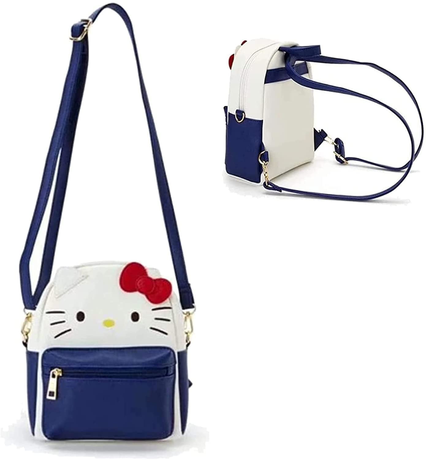 Mochila ACCENE Kawaii My Melody PU Kuromi para niños a partir de 8 años 10.24 x 9.06 x 2.36 ...