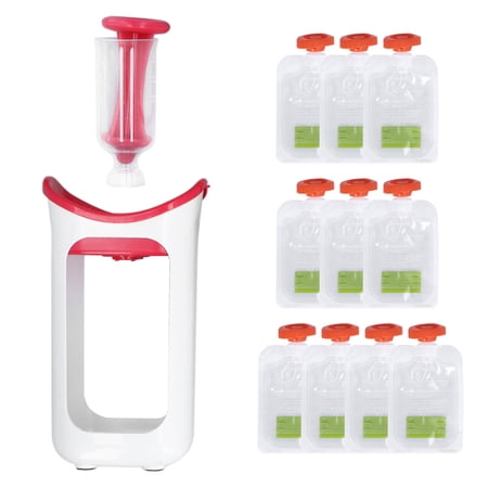 Baby Squeeze Station, Reusable Fruit Puree Squeezer Kitchen Tools With ...