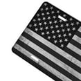 Yehwow Black and white flag of USA Metal Car Plate Aluminum License ...