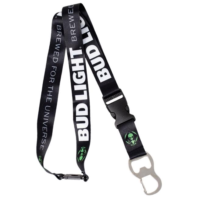 Bud Light 805257 Bud Light Alien Lanyard - Walmart.com