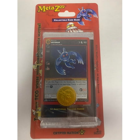 MetaZoo Cryptid Nation Blister Pack Mothman and Coin 2nd Edition ...