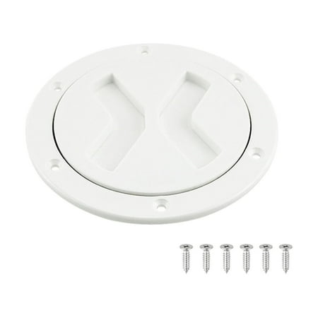 Goriertaly Circular Boat 4 inch Access Port Hatch Cover Deck Plate Easy ...