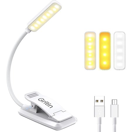 Reading Lamp Book Clamp,Book Lamp With 9 Leds,3 Color Temperature Modes ...