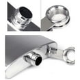 INTBUYING 12oz Hip Flask Set Stainless Steel Alcohol Pocket Flask with ...