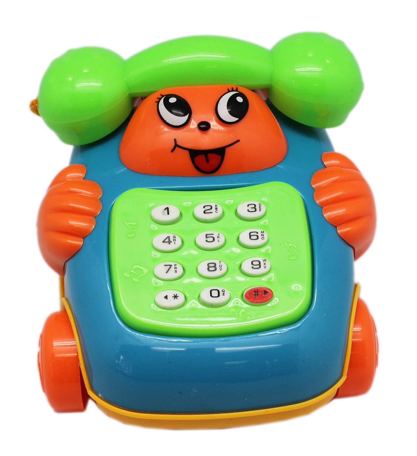 Face and Hands Children's Musical Toy Telephone - Walmart.com