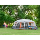 Ozark Trail 20' x 18' 12-Person 3-Room Instant Cabin Tent with Screen Room, 56.5 lbs - Walmart.com