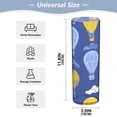 Balloon Cloud Pattern Vase Flower Vase Clear Unbreakable Plastic Tall ...
