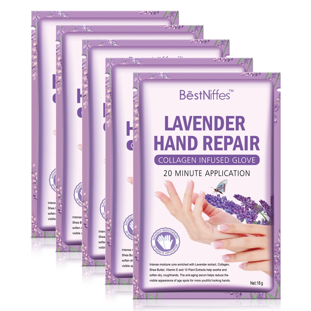 SEFUDUN Hand Mask Moisturizing Gloves for Dry, Aging, Cracked Hands ...