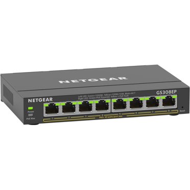 Linksys LGS108P 8-Port Business Desktop Gigabit PoE+ Switch - Walmart.com