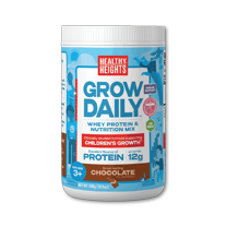 Healthy Heights Grow Daily 3+ Pediatric Shake Mix Powder, Chocolate ...