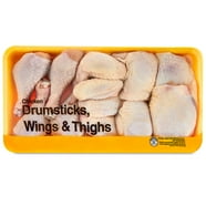 Great Value All Natural Chicken Wing Flats, 3 lb (Frozen) - Walmart.com
