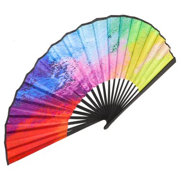 Claire's Choose Kindness Tie Dye Folding Fan - Walmart.com