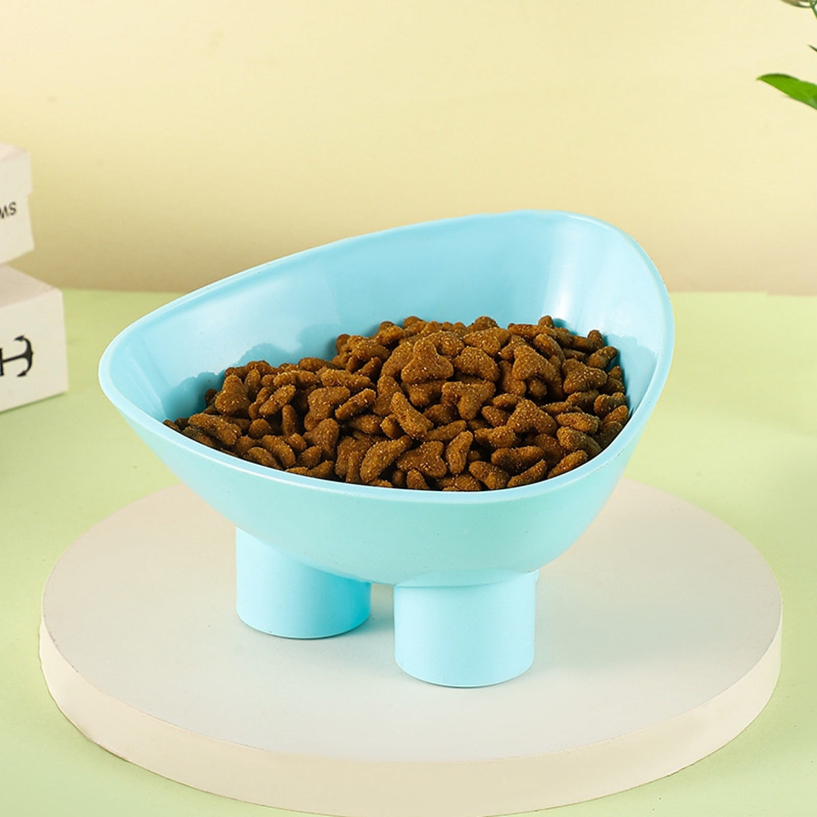 Elevated Spill Cat & Dog Bowls: Ergonomic Slanted Water Bowl For Cats ...