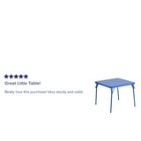 Flash Furniture Kids Blue Folding Table - Walmart.com