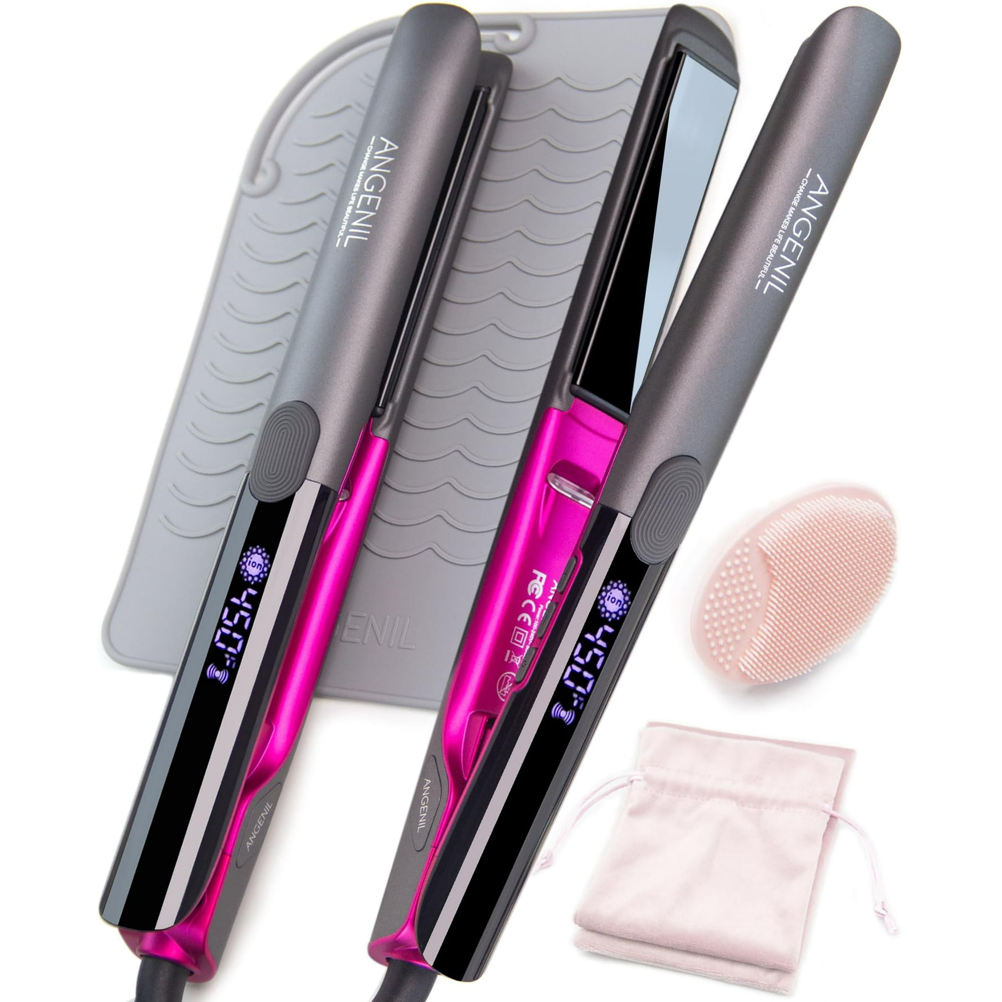 Click here for Angenil Pro Titanium Flat Iron Hair Straightener A... prices
