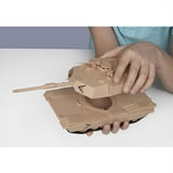 Revell SnapTite MAX 1:35 Abrams M1A1 Tank Plastic Model Kit - Walmart.com