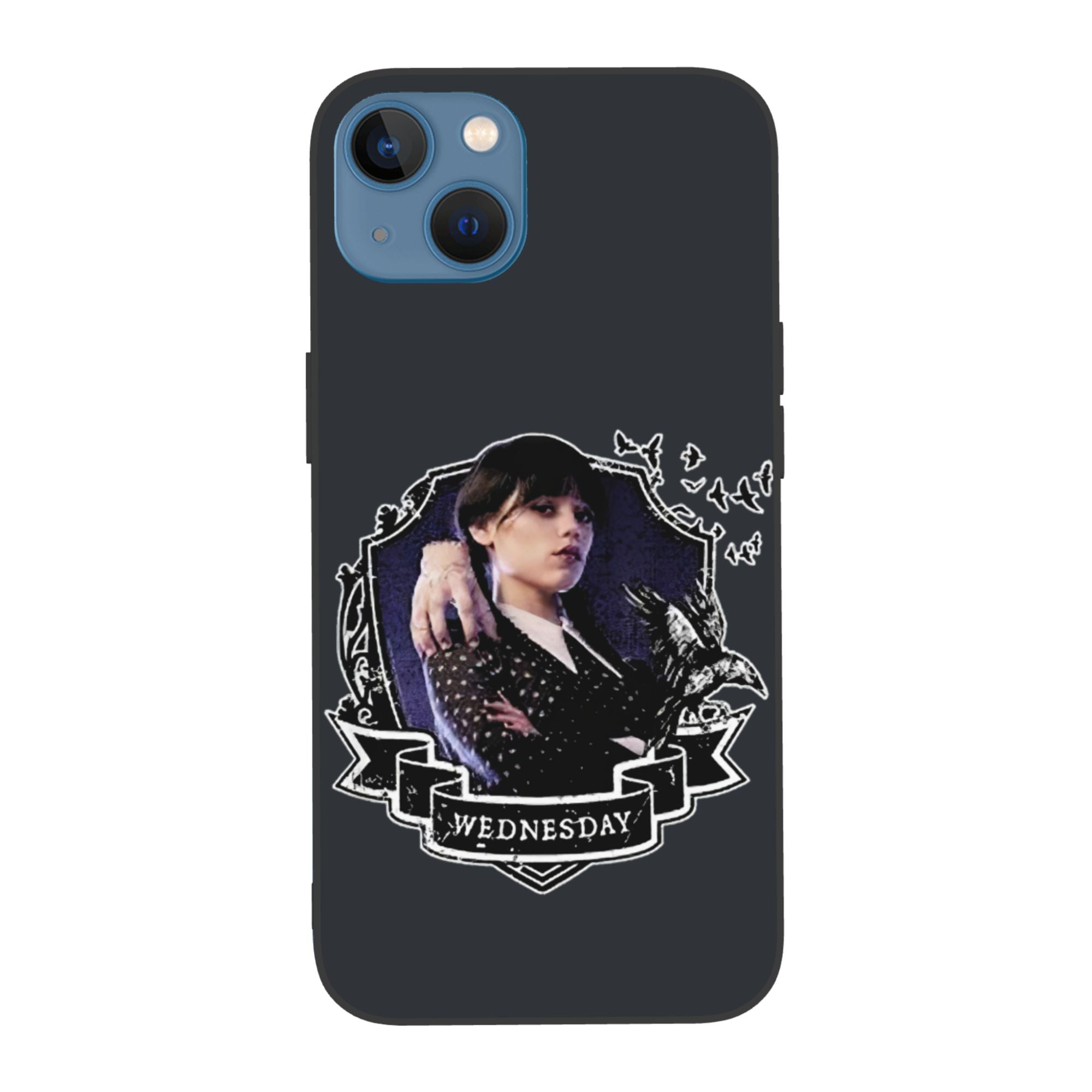Wednesday-Nevermore-Frame-Wednesday-Ornament-Circle iphone 13 case ...
