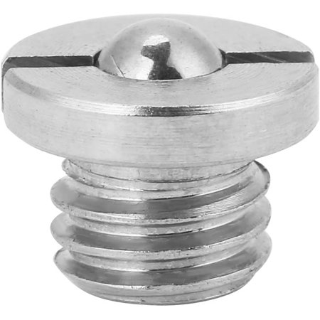 Junmo 5Pcs Ball Plunger, Spring Plunger Screw Threaded Stainless Steel ...